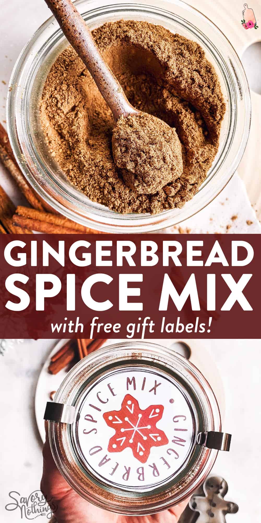 Homemade Gingerbread Spice Mix Recipe | Savory Nothings