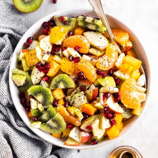 Winter Fruit Salad Recipe | Savory Nothings