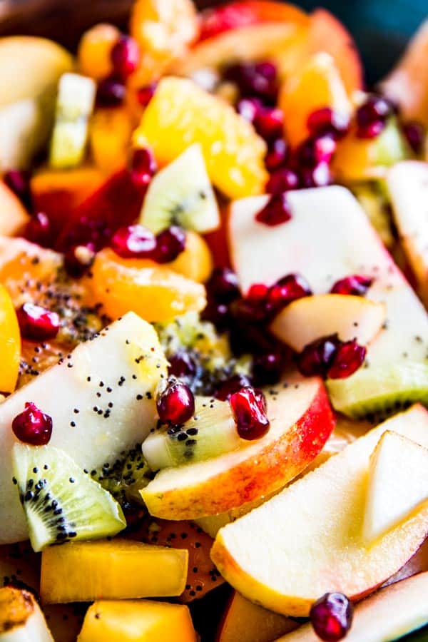 Winter Fruit Salad Recipe | Savory Nothings