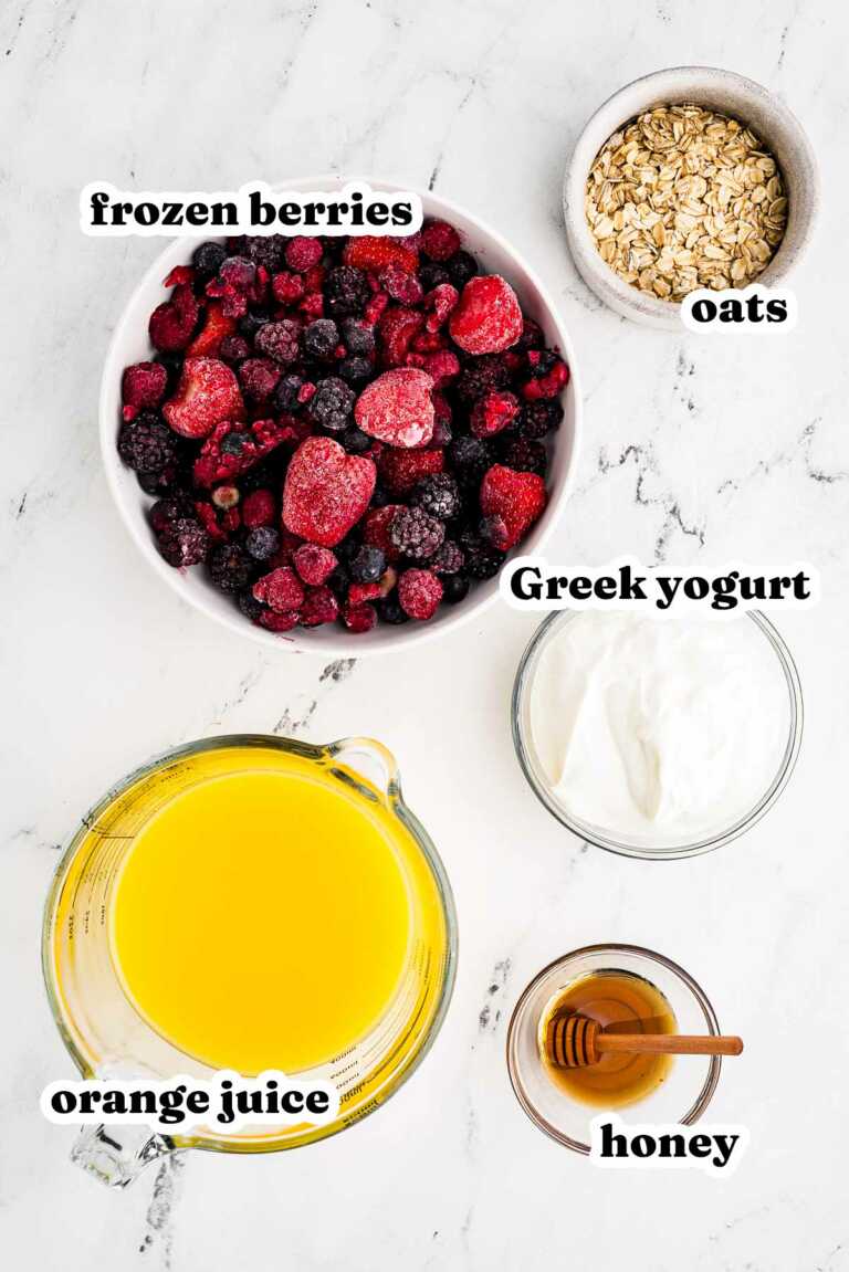 Mixed Berry Smoothie Recipe - Savory Nothings