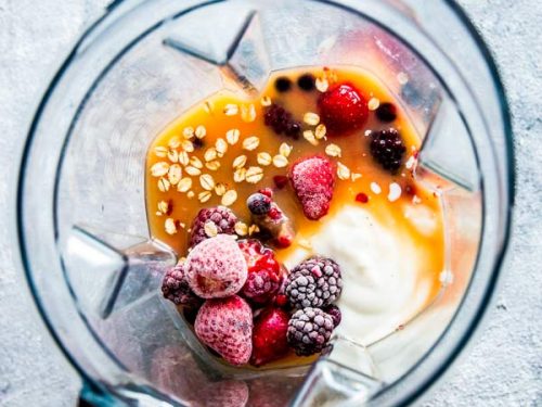 How to Make a Fruit Smoothie - Savory Nothings