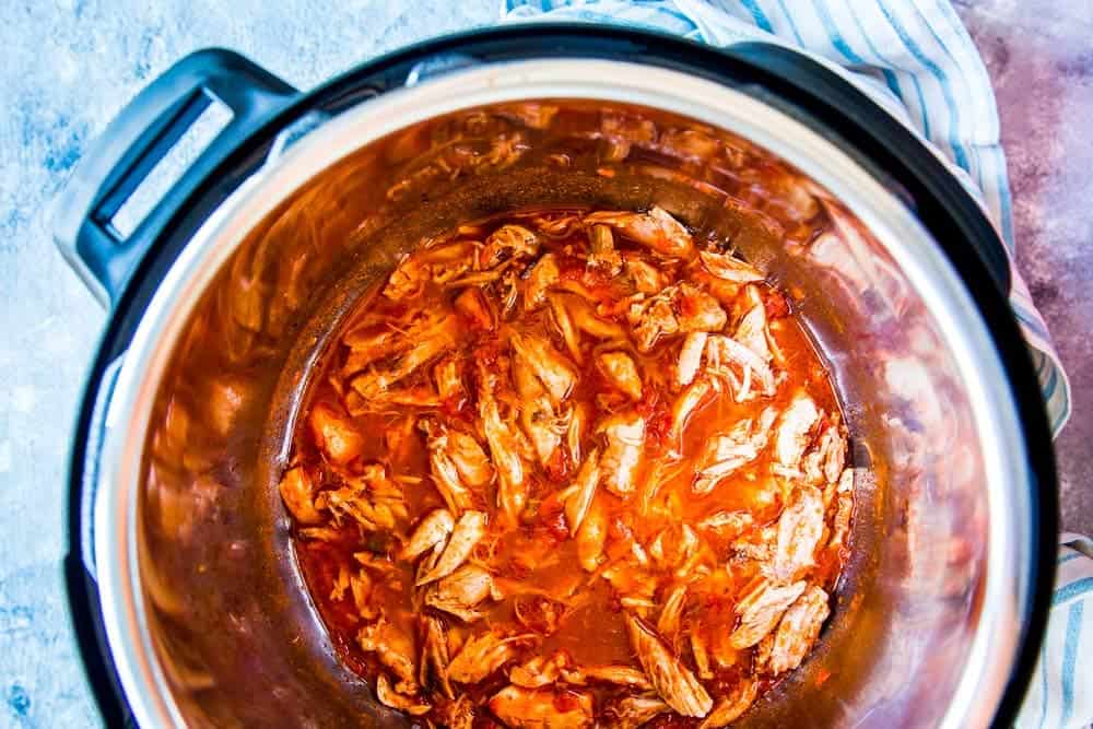 Instant Pot Salsa Chicken | Savory Nothings