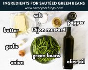 Easy Sautéed Green Beans - Savory Nothings