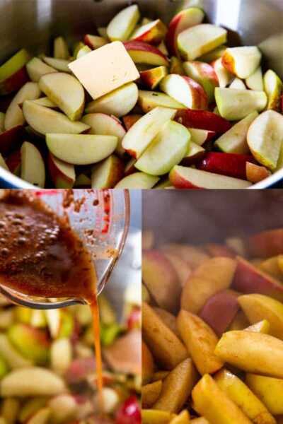 Brown Sugar Cinnamon Apples - Savory Nothings