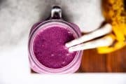 Blueberry Banana Smoothie [Recipe with Video Instructions]