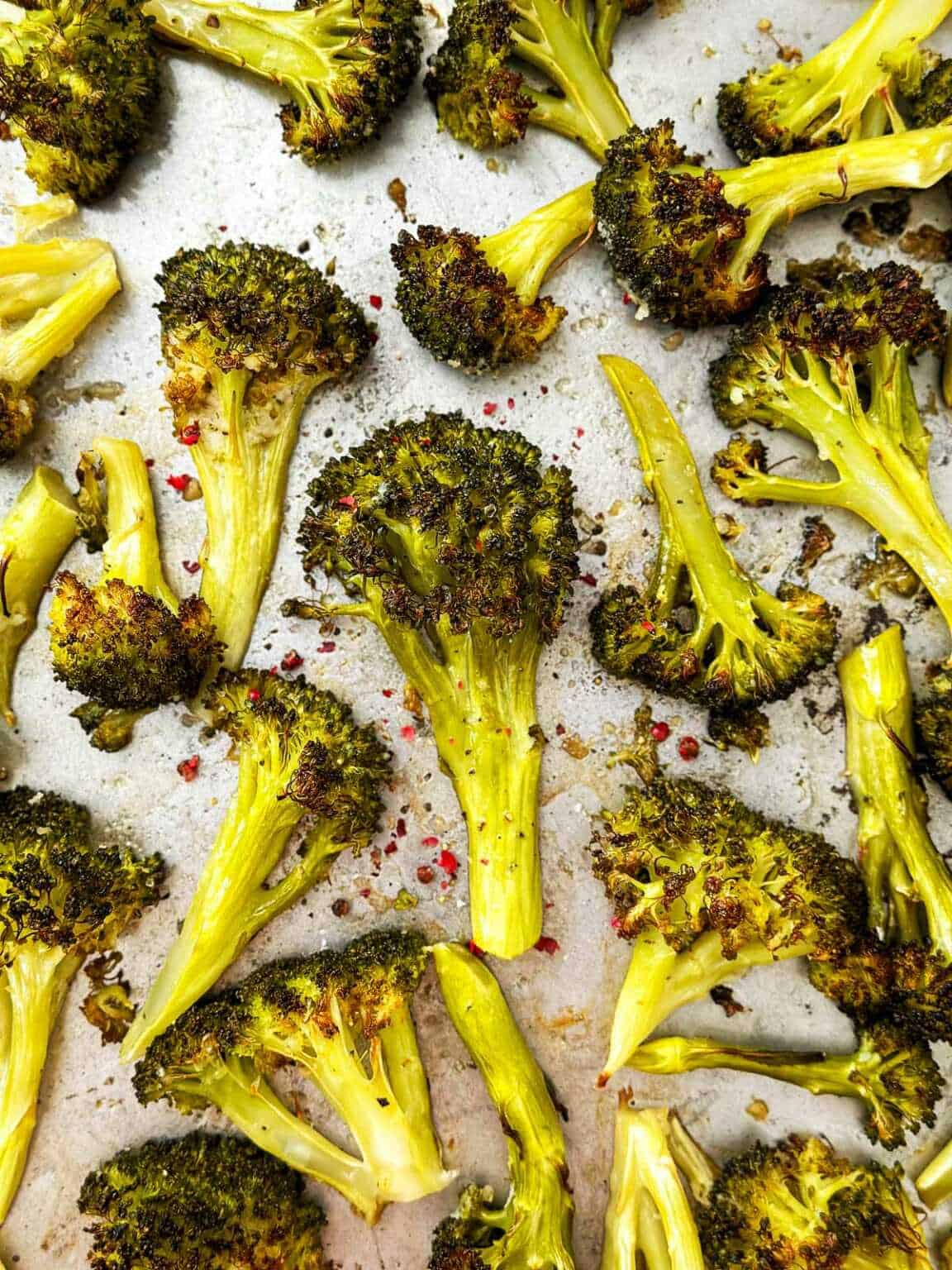 Garlic Roasted Broccoli Recipe - The Best Way to Roast Broccoli!