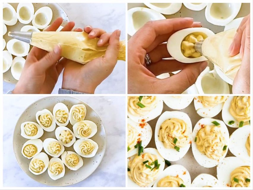 How to Make Classic Deviled Eggs [Recipe with Video] - Savory Nothings