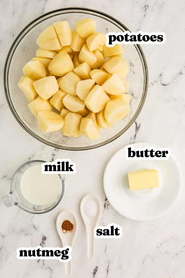 Homemade Mashed Potatoes Recipe - Savory Nothings