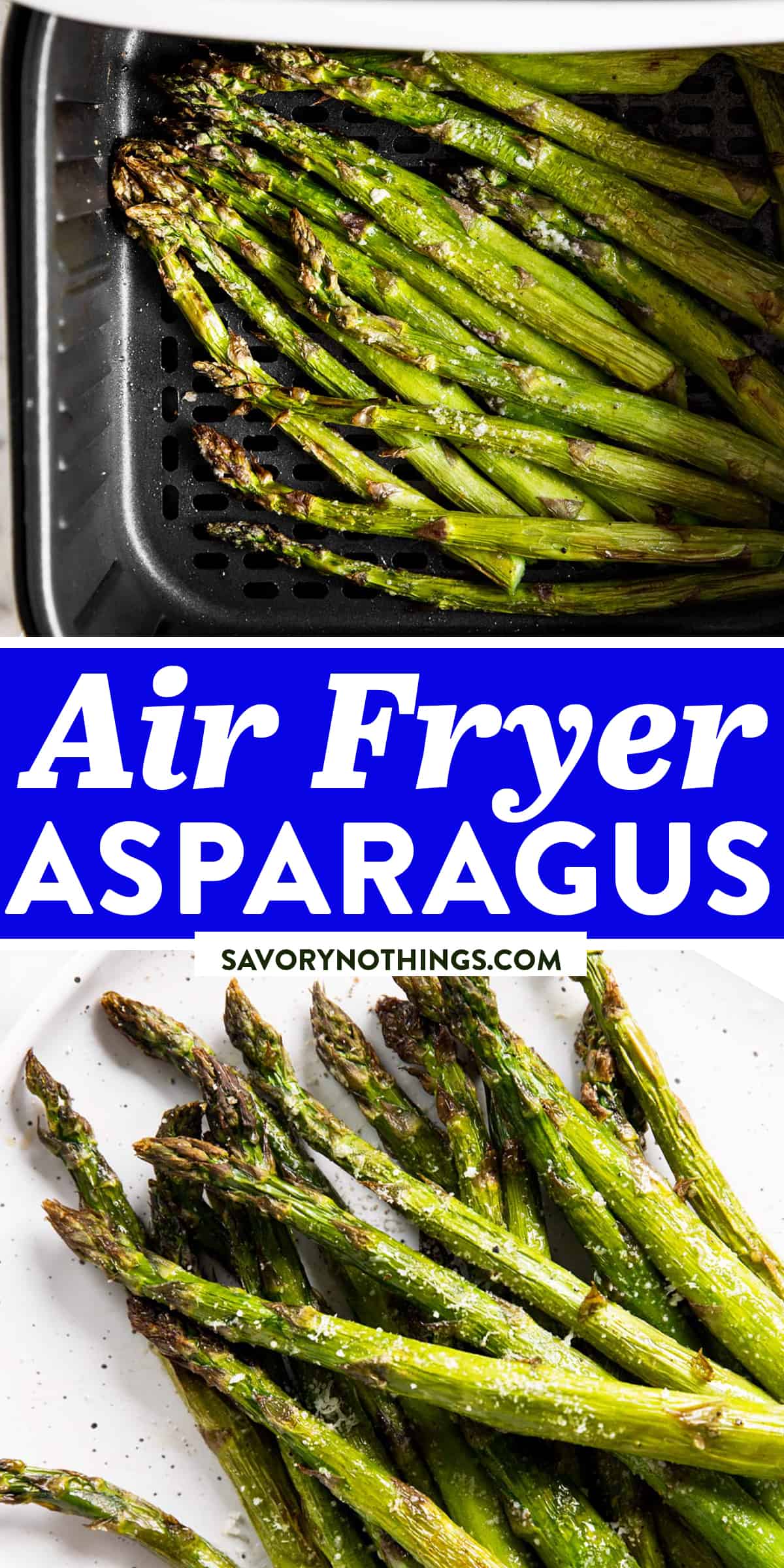 Air Fryer Asparagus Recipe Savory Nothings