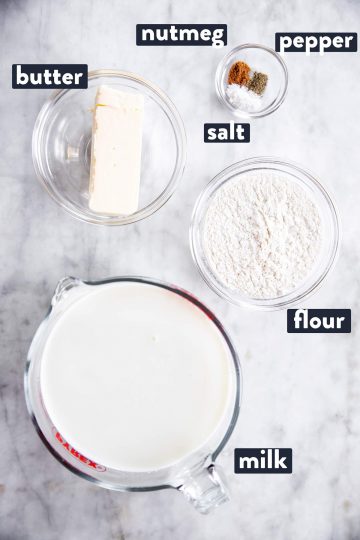 Classic Béchamel Sauce Recipe - Savory Nothings