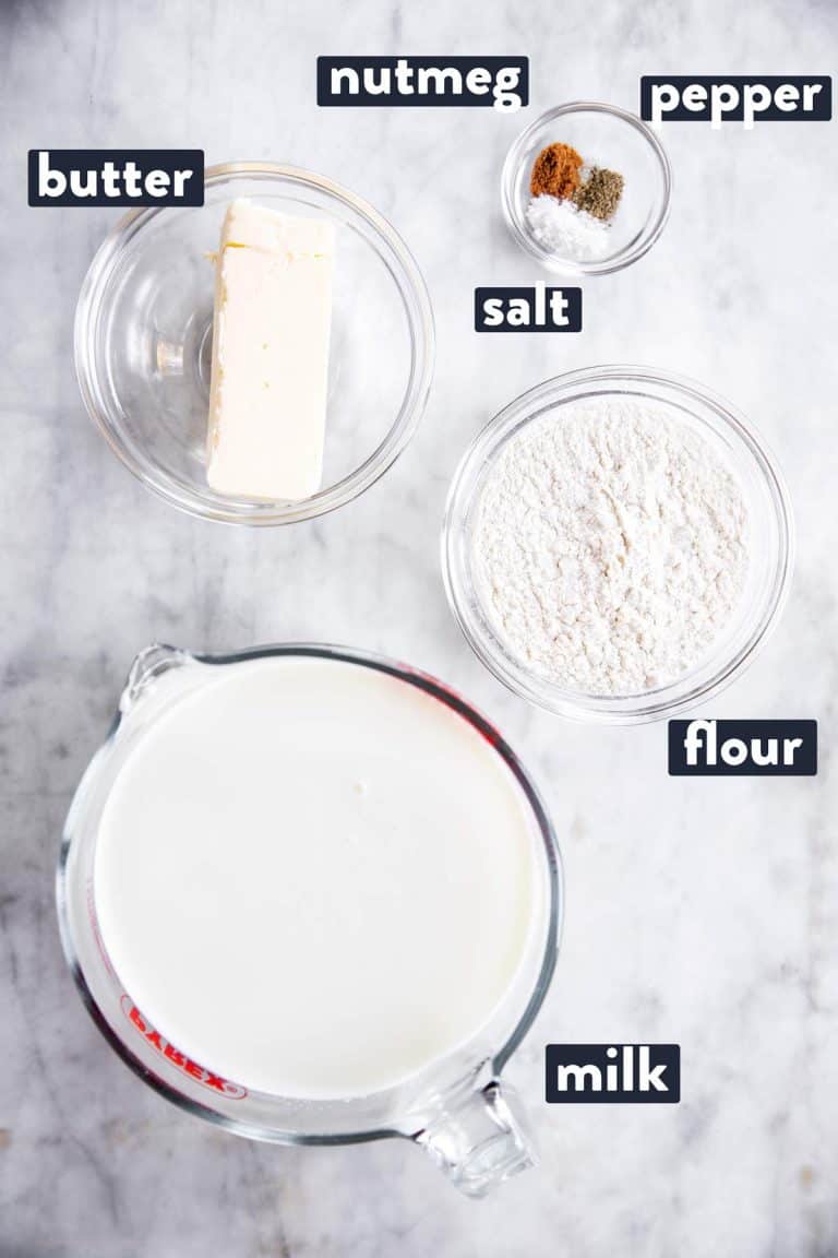 Classic Béchamel Sauce Recipe - Savory Nothings