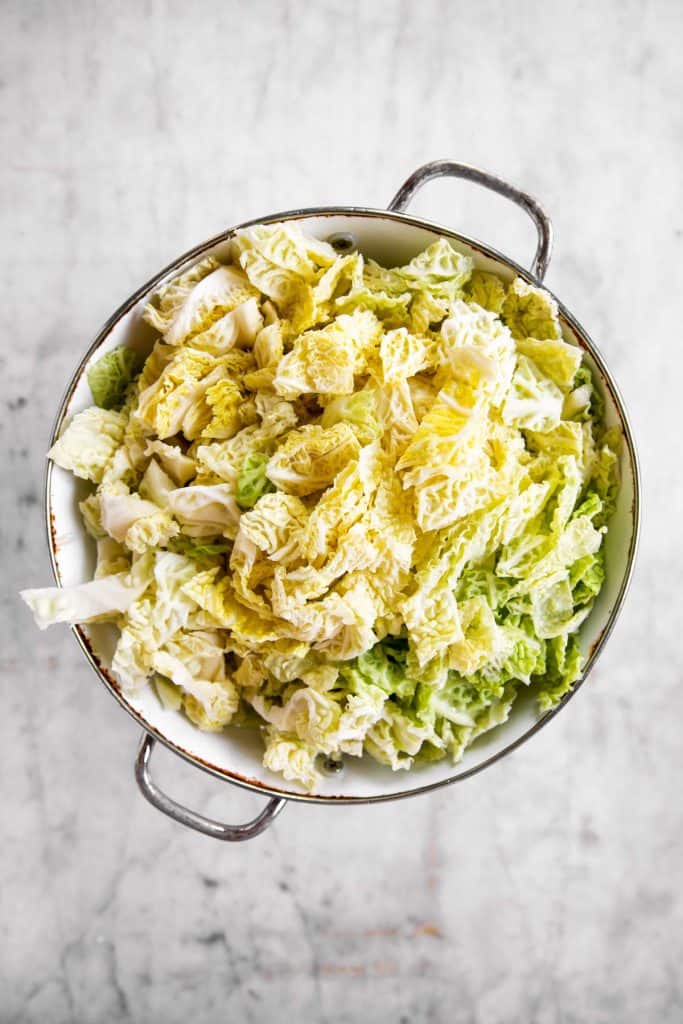 Bacon Braised Cabbage Recipe - Savory Nothings