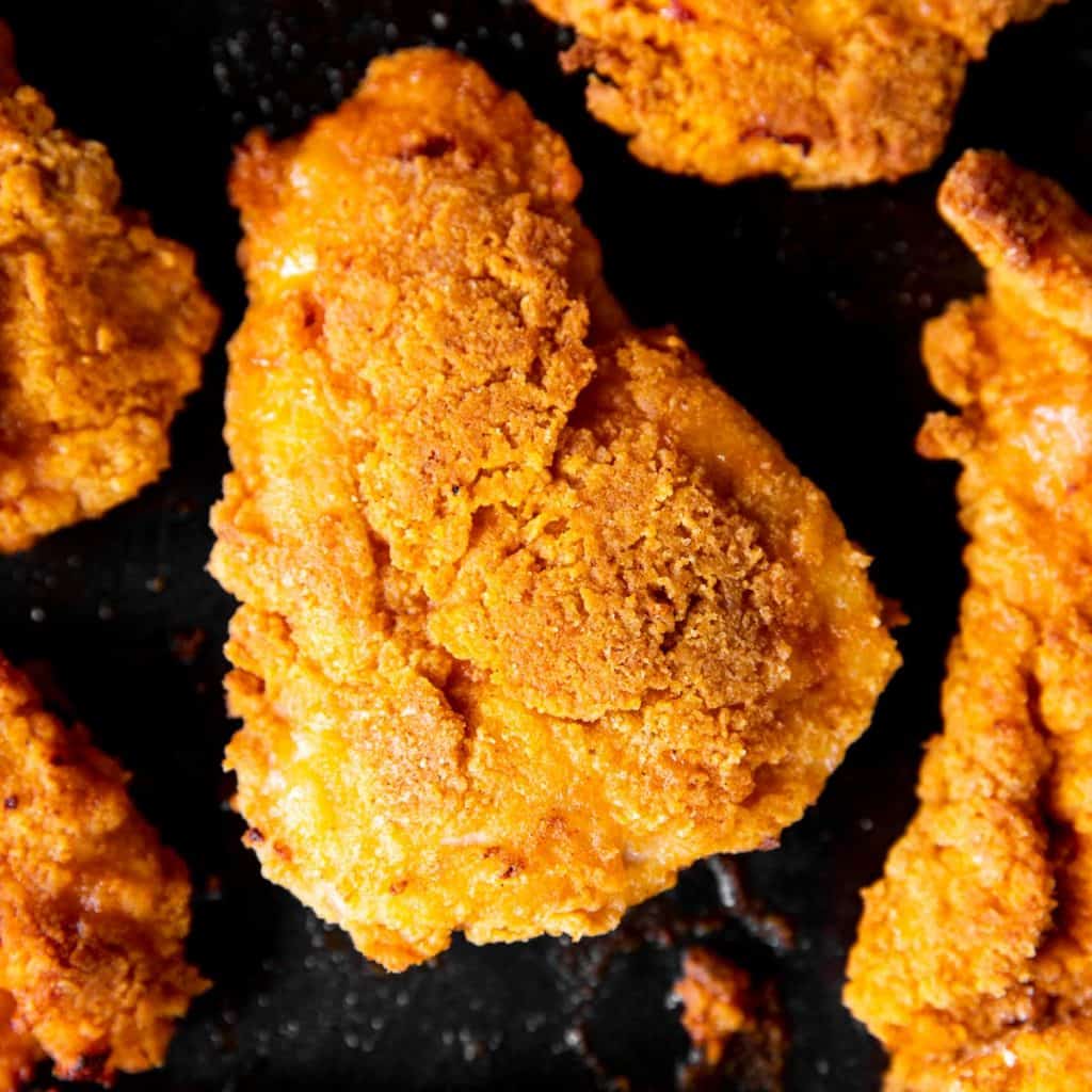 Truly Crispy Oven Fried Chicken [Recipe + Video] - Savory Nothings