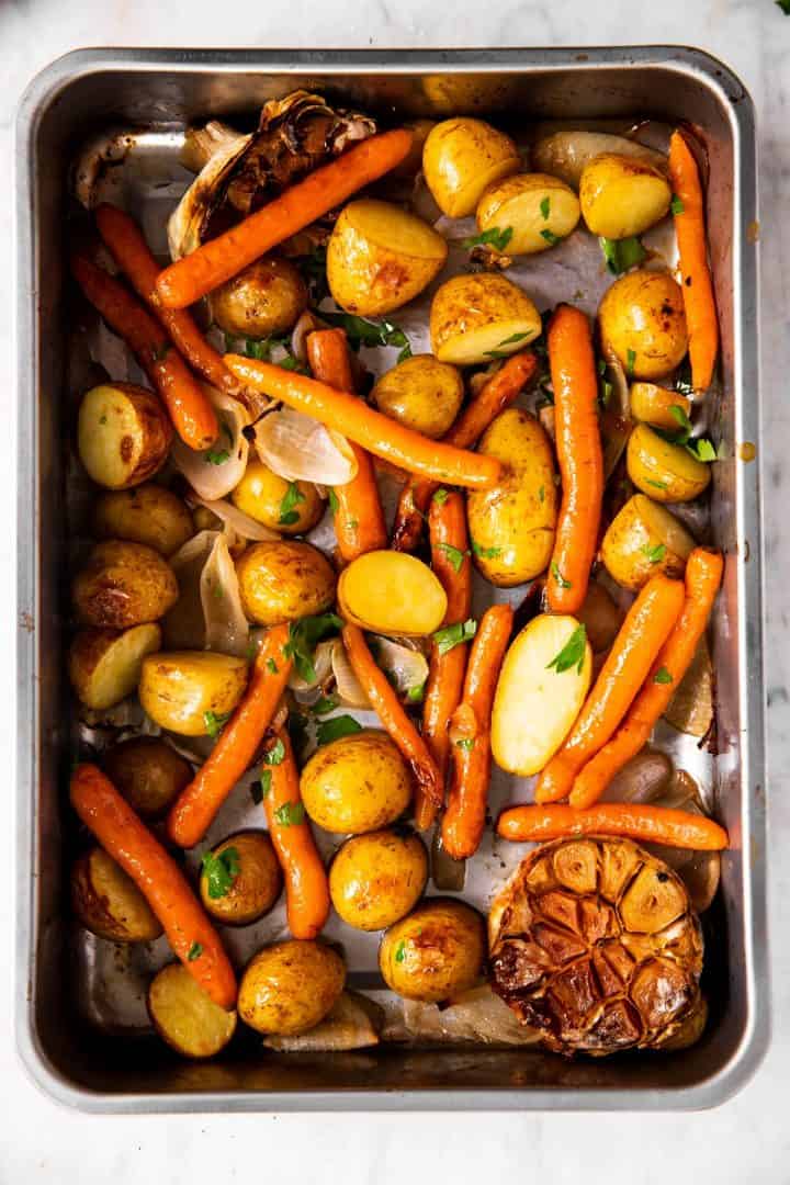 Whole Roasted Chicken Recipe - Savory Nothings