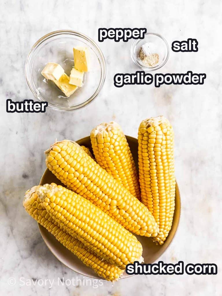 Grilled Corn on the Cob in Foil Recipe - Savory Nothings