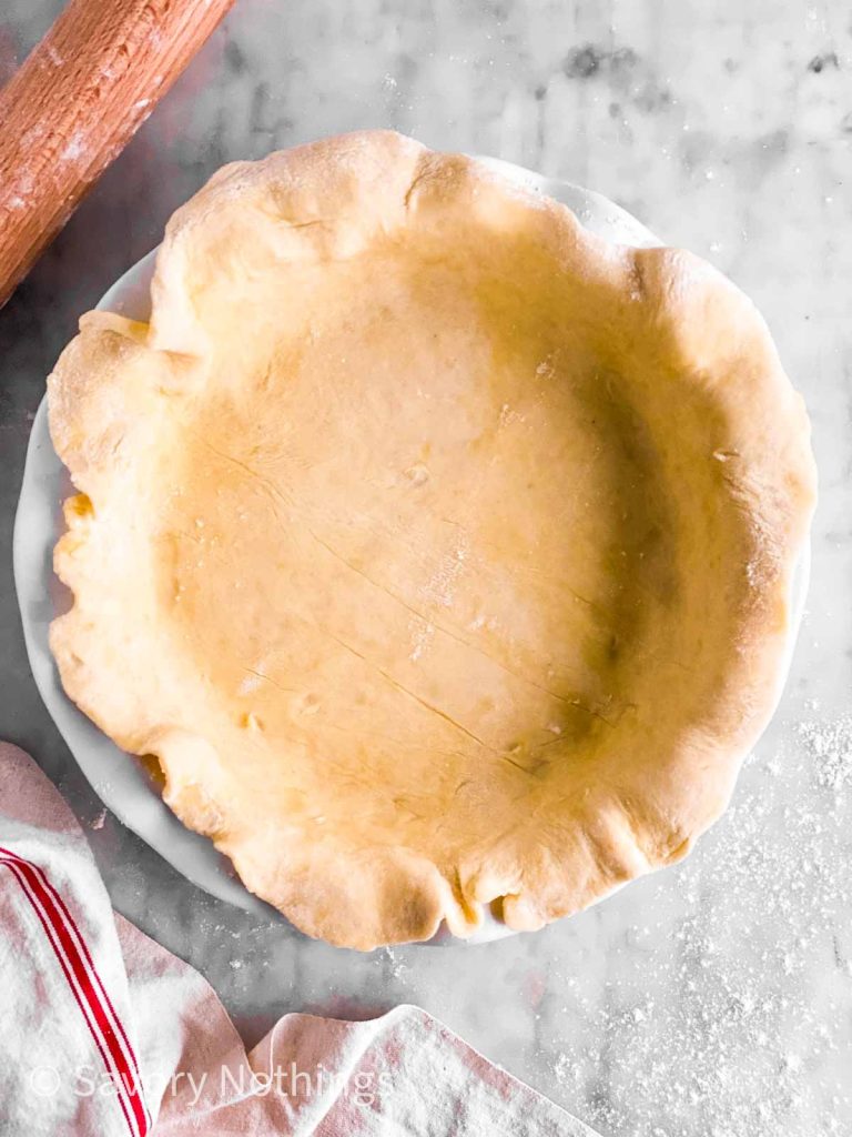 Pie Crust from Scratch - Savory Nothings