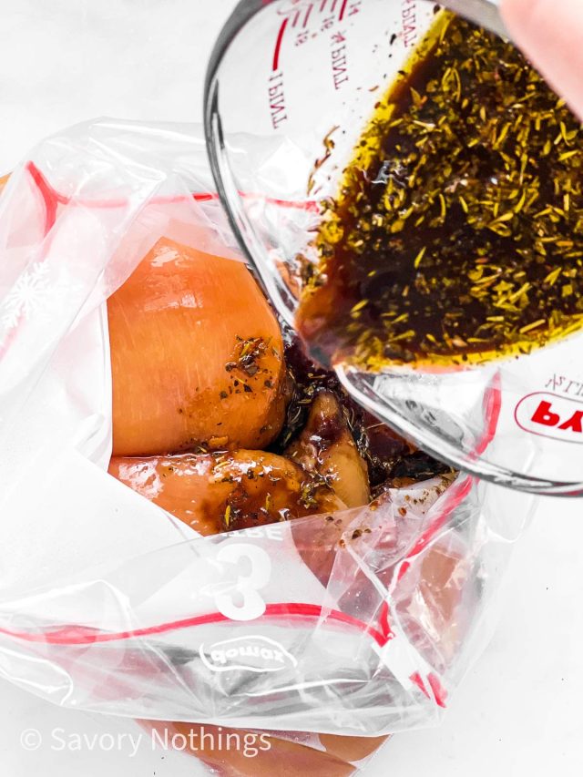 Balsamic Chicken Marinade Recipe - Savory Nothings