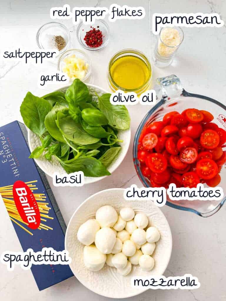 Tomato Basil Pasta Recipe - Savory Nothings