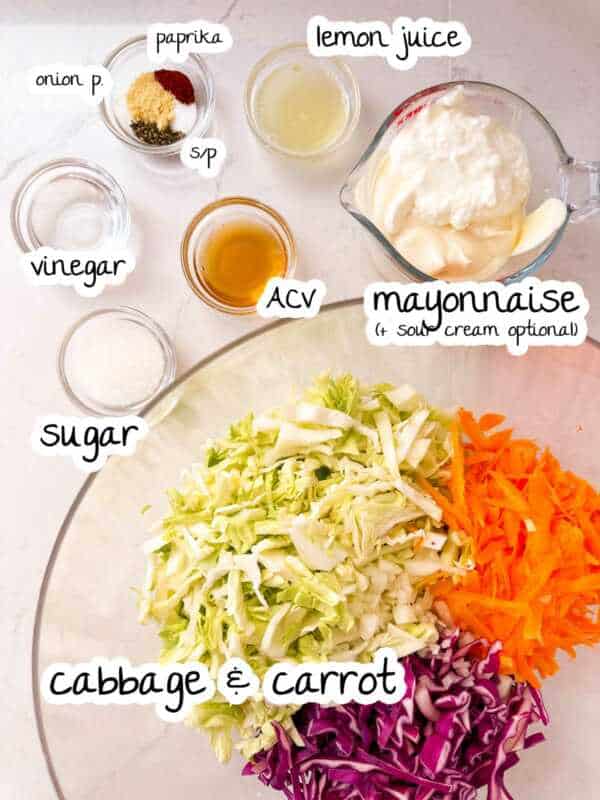 The Best Coleslaw Recipe - Savory Nothings
