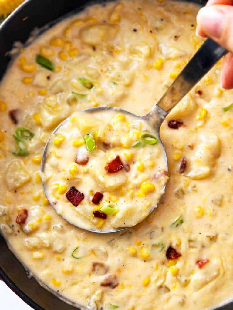 Corn Chowder Recipe - Savory Nothings