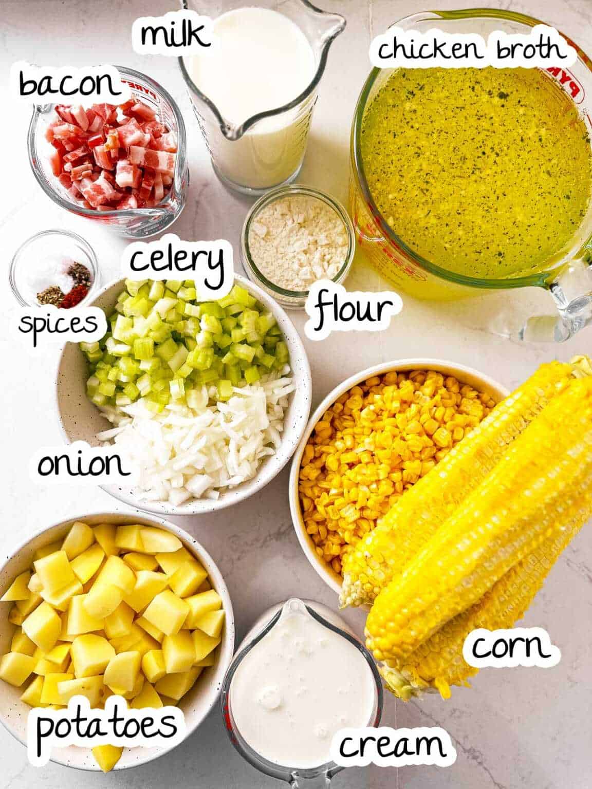 Corn Chowder Recipe - Savory Nothings