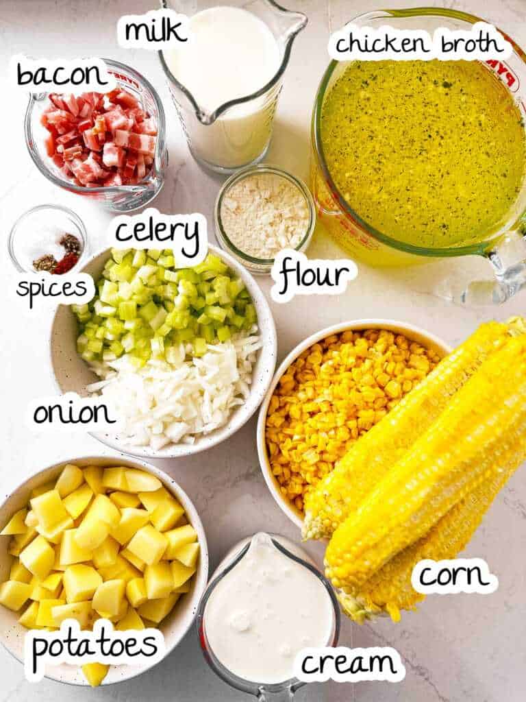 Corn Chowder Recipe - Savory Nothings