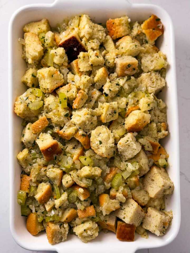 Classic Stuffing Recipe - Savory Nothings
