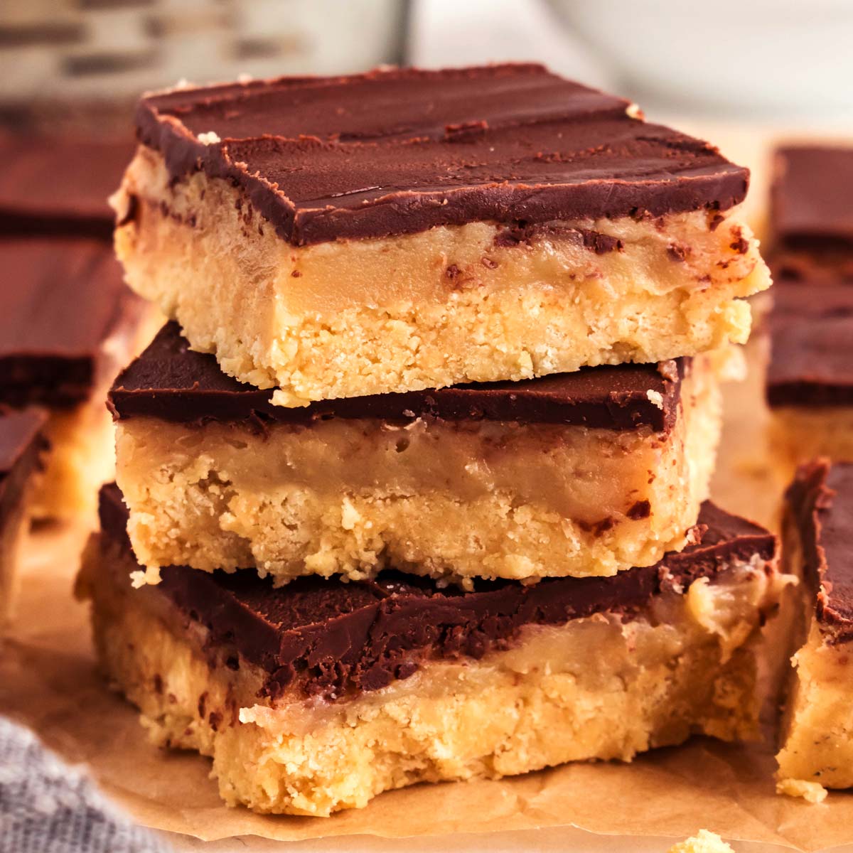 No Bake Millionaire s Shortbread Bars