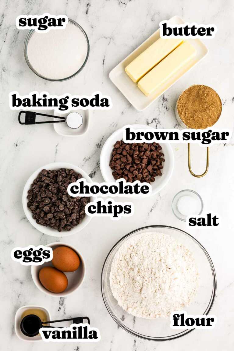 Perfect Chocolate Chip Cookies Recipe - Savory Nothings