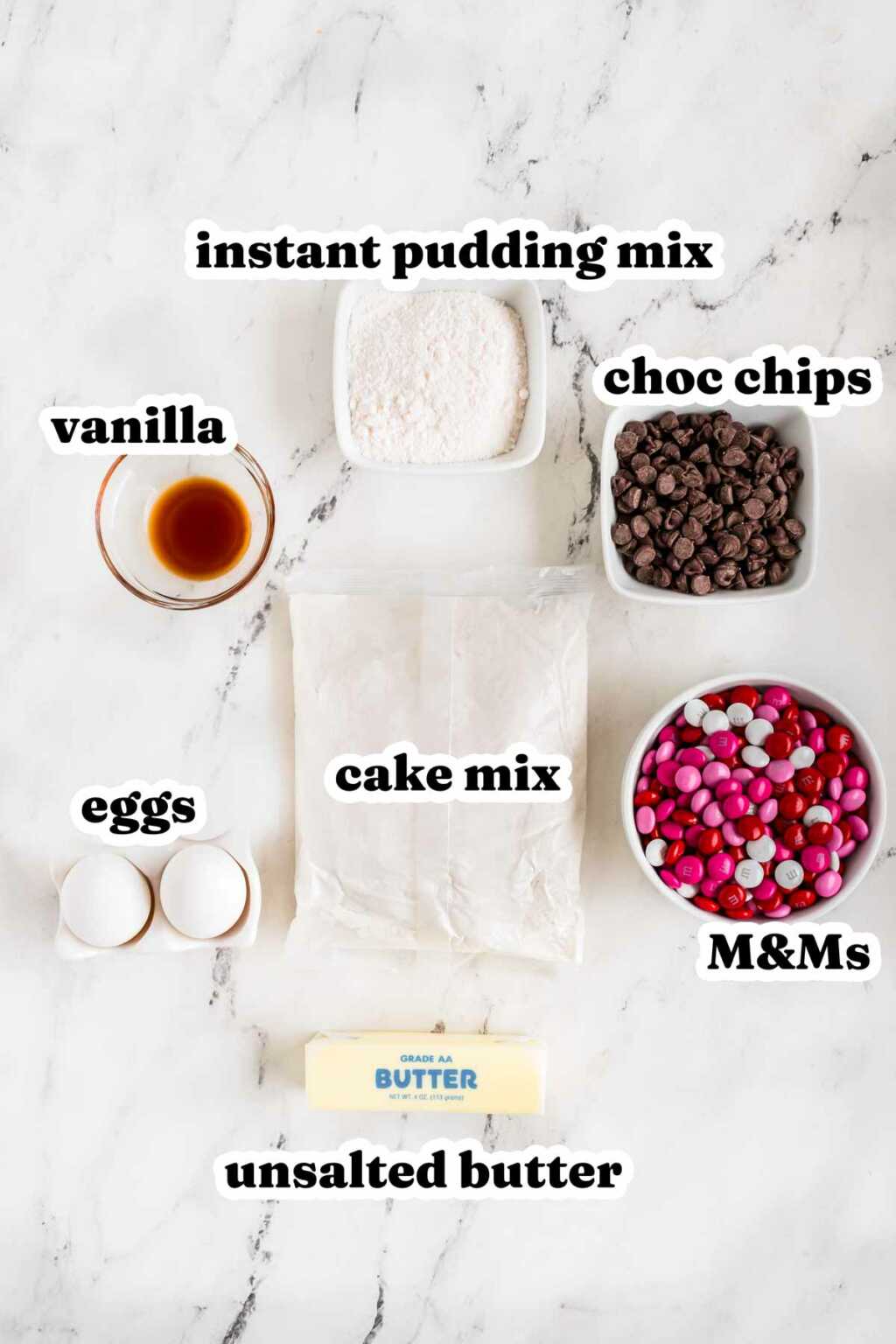 Valentine's Day Cake Mix Cookies Recipe - Savory Nothings