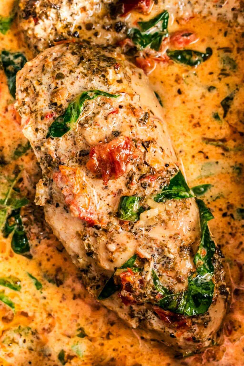 Crockpot Tuscan Chicken Recipe - Savory Nothings