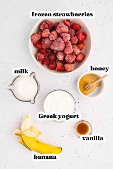 Strawberry Banana Smoothie Recipe - Savory Nothings