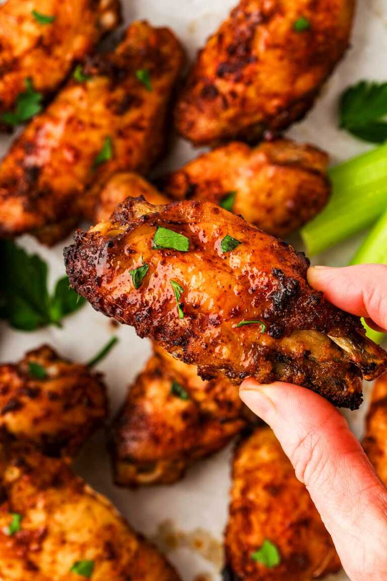Baked Chicken Wings Recipe - Savory Nothings