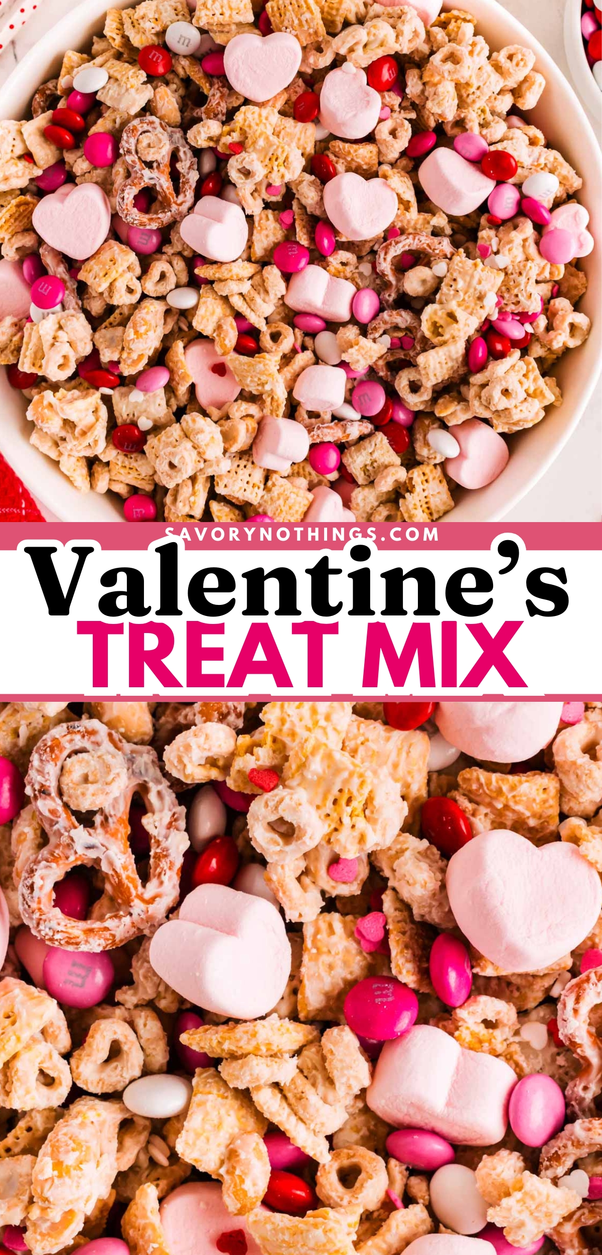 Cupid's Crunch (Valentine's Treat Mix) - Savory Nothings