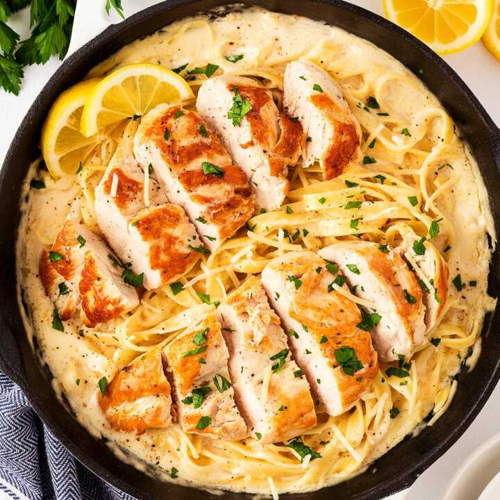 Lemon Chicken Pasta (with Chef-Approved Tips for Perfect Sauce!) - Savory Nothings