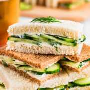 Cucumber Tea Sandwiches Recipe - Savory Nothings