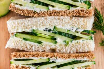 Cucumber Tea Sandwiches Recipe - Savory Nothings