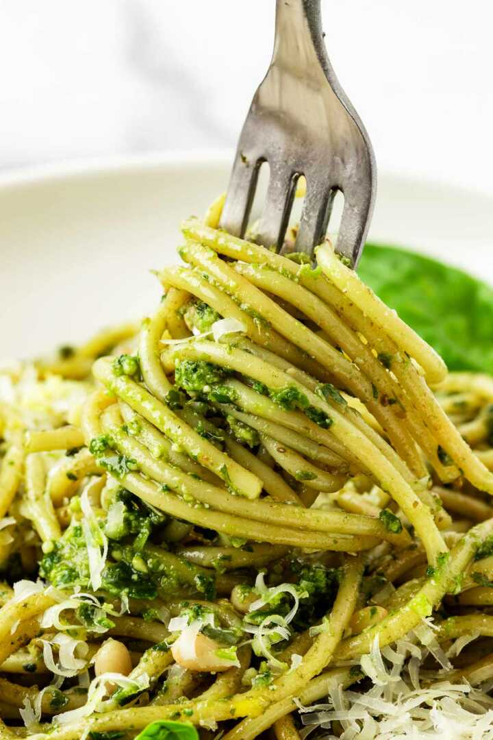 Quick Pesto Pasta Recipe (20-Minute Dinner Idea) - Savory Nothings