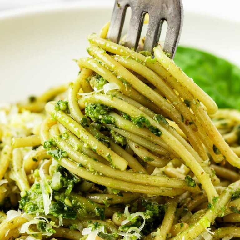 Quick Pesto Pasta Recipe (20-Minute Dinner Idea) - Savory Nothings