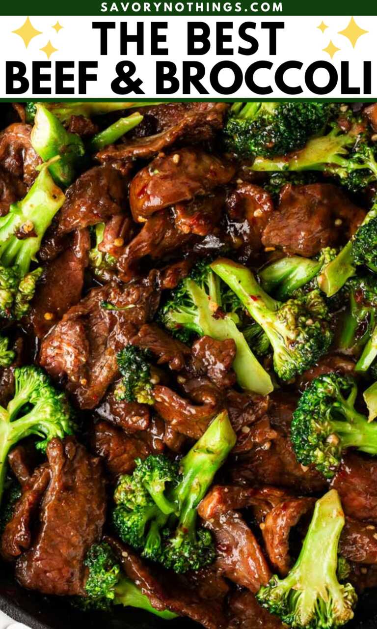 Better-Than-Takeout Beef and Broccoli Recipe - Savory Nothings