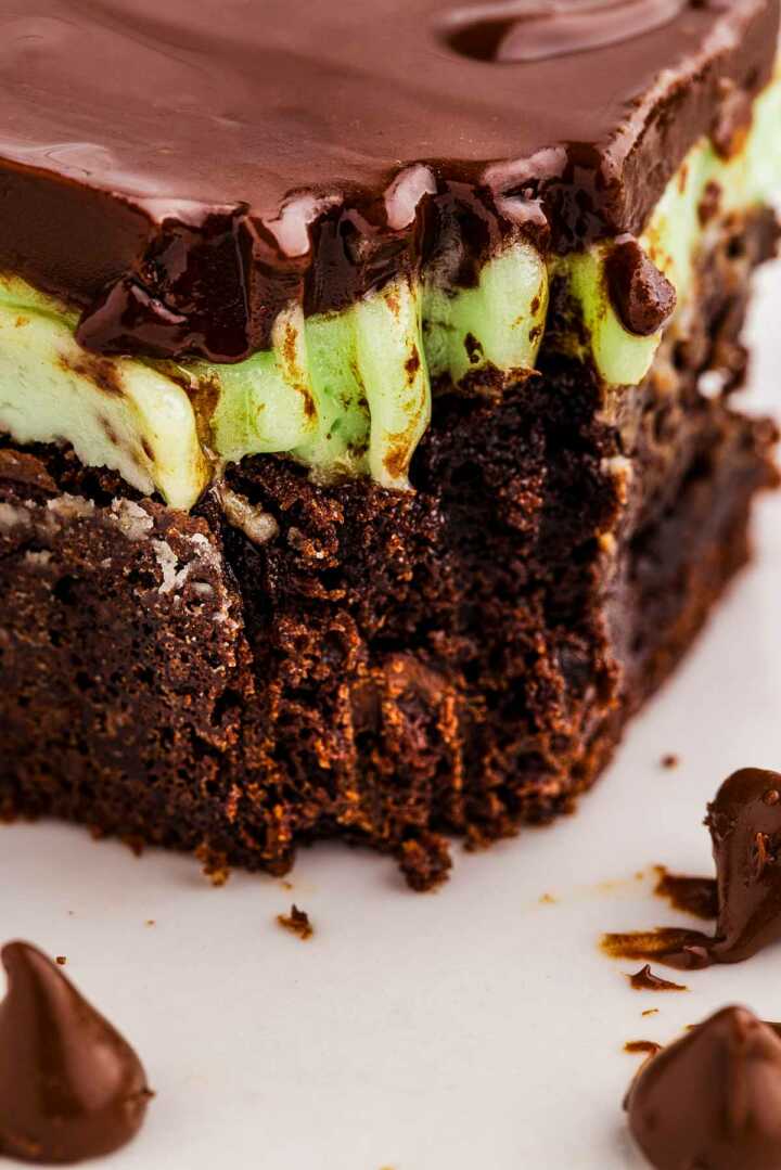 Mint Brownies Recipe - Savory Nothings