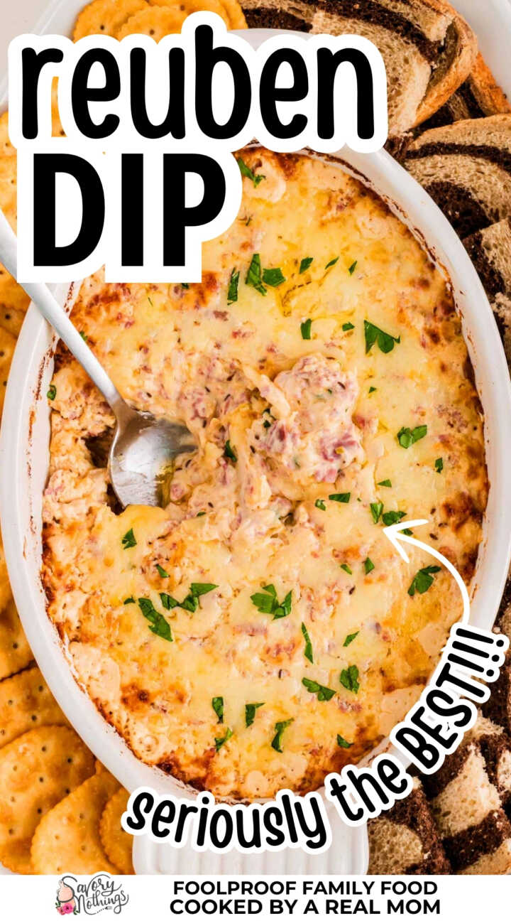 Hot Reuben Dip Recipe - Savory Nothings