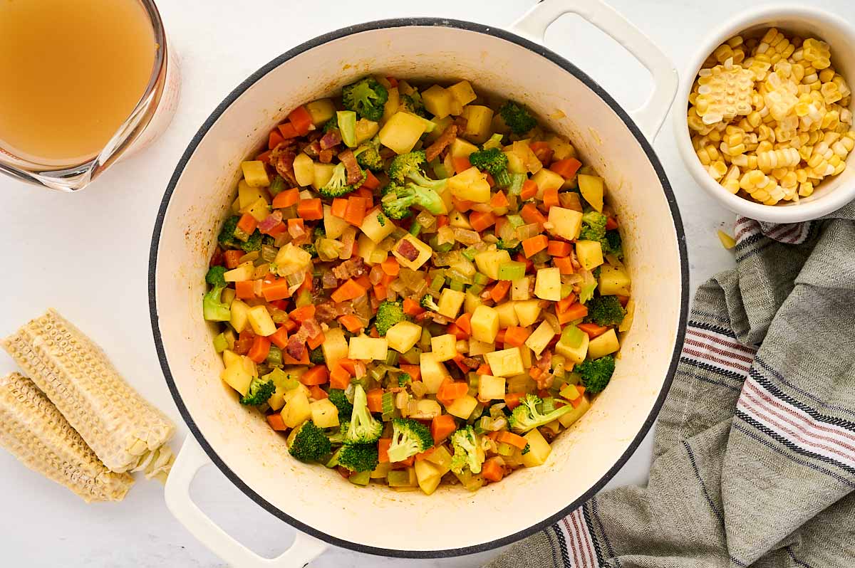 Harvest Chowder (Easy & Cozy Recipe!) - Savory Nothings