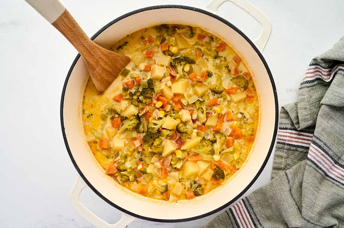 Harvest Chowder (Easy & Cozy Recipe!) - Savory Nothings