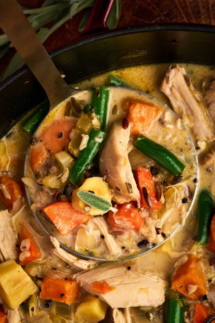 Thanksgiving Leftovers Stew Recipe - Savory Nothings