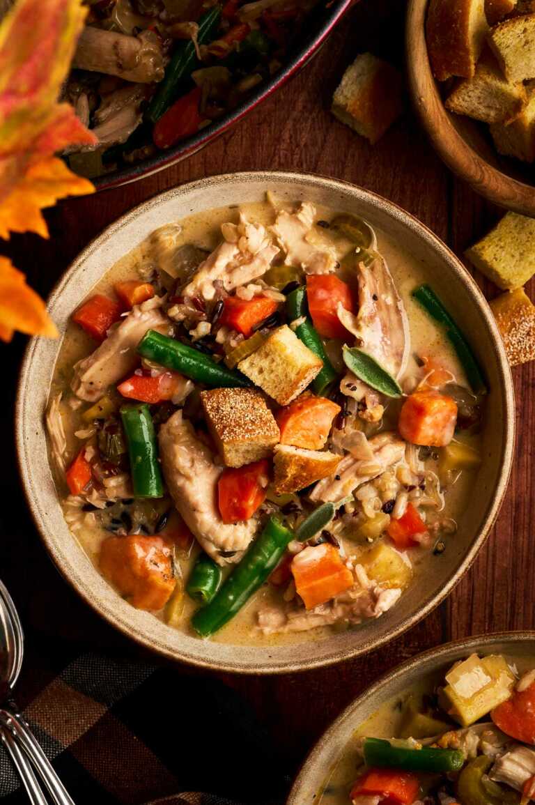 Thanksgiving Leftovers Stew Recipe - Savory Nothings