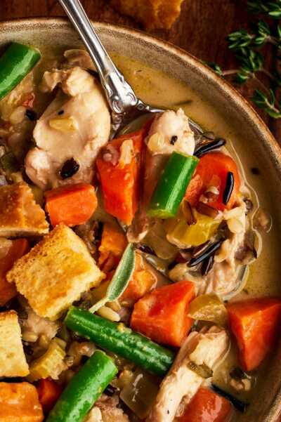 Thanksgiving Leftovers Stew Recipe - Savory Nothings