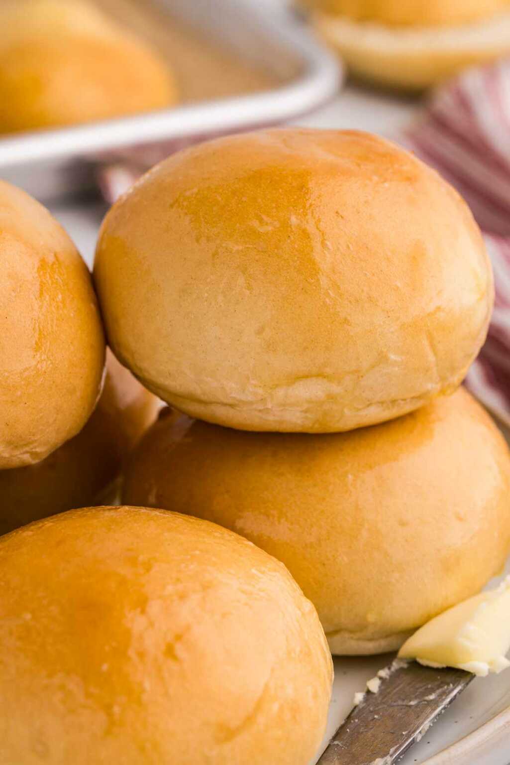Easy Shortcut Homemade Buns - Savory Nothings